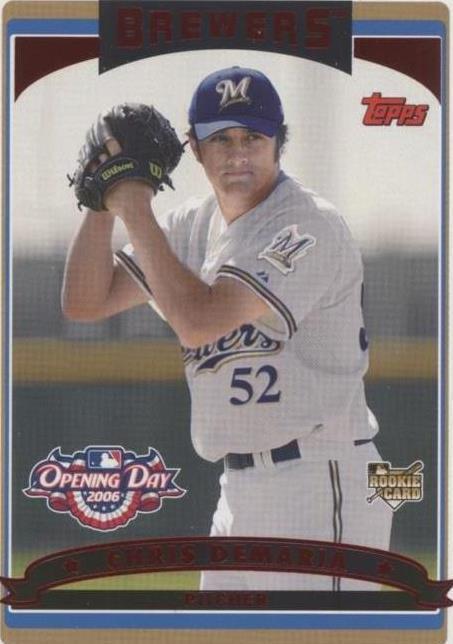 2006 Topps Opening Day - Chris Demaria #156 Red Foil /2006 (RC) for ...