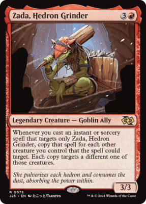 Zada, Hedron Grinder Foundations Jumpstart NM Creature Rare MAGIC CARD ...