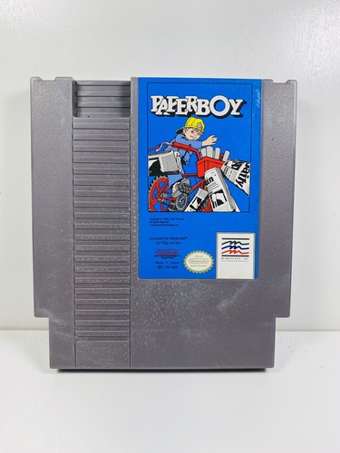PAPERBOY-- NES Nintendo Original Classic Authentic Fun Game TESTED ...