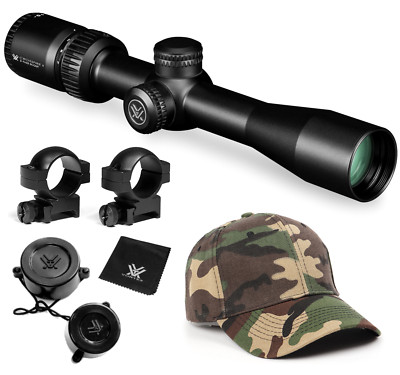 Vortex Optics Crossfire II 2-7x32 Scout Riflescope V-Plex w/Rings M ...