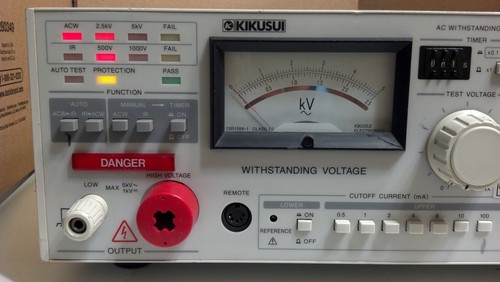 KIKUSUI TOS8870A AC Withstanding Voltage / Insulation Resistance Tester ...