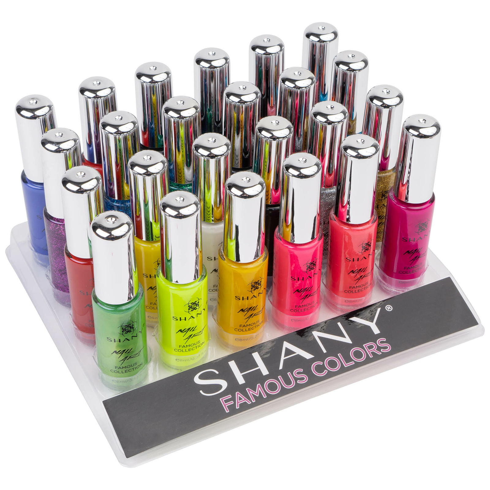 SHANY Nail Art Set (24 Famous Colors Nail Art Polish, Nail Art ...