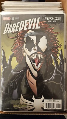 DAREDEVIL #26 TYPHOID MARY VENOMIZED VARIANT 1ST PRINT MARVEL COMICS ...