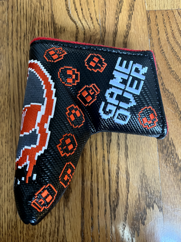 Swag Golf Game Over Dripping 8-Bit Skull Blade Cover | eBay