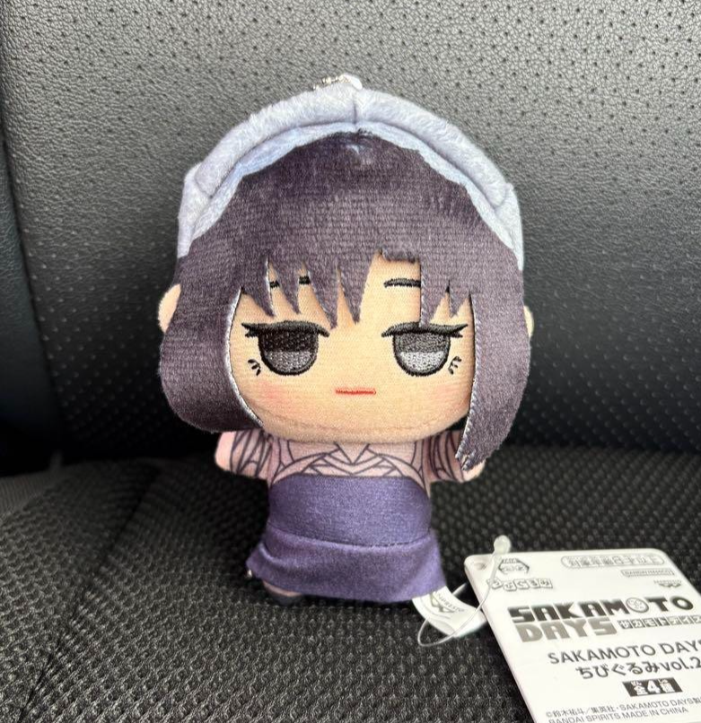 SAKAMOTO DAYS Chibigurumi Plush Doll Mascot vol.2 Osaragi 11cm Bandai ...