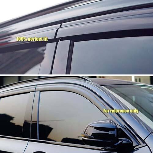 For Buick Enclave 2008-17 Black Window Wind Deflector Visor Rain/Sun ...