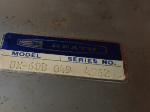 Heathkit Dx-60b Transmitter for Amateur Ham Radio for sale online | eBay
