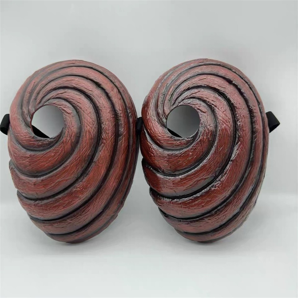 Obito Resin Mask Anime Naruto Mask Cosplay Costume Props Halloween ...