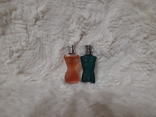 Jean Paul GAULTIER MICRO Perfume Set Le Male EDT Classique PARFUM 0.11 ...