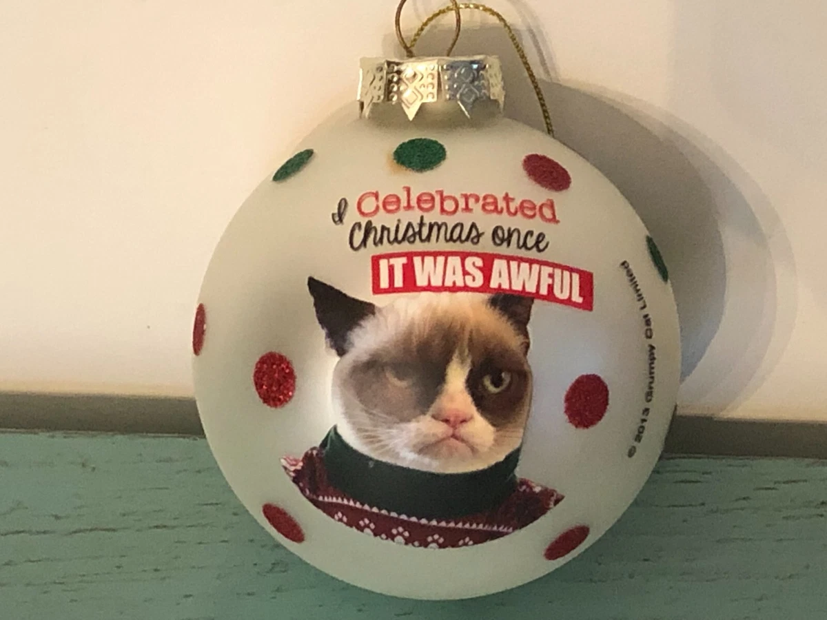 Grumpy Cat Christmas Tree