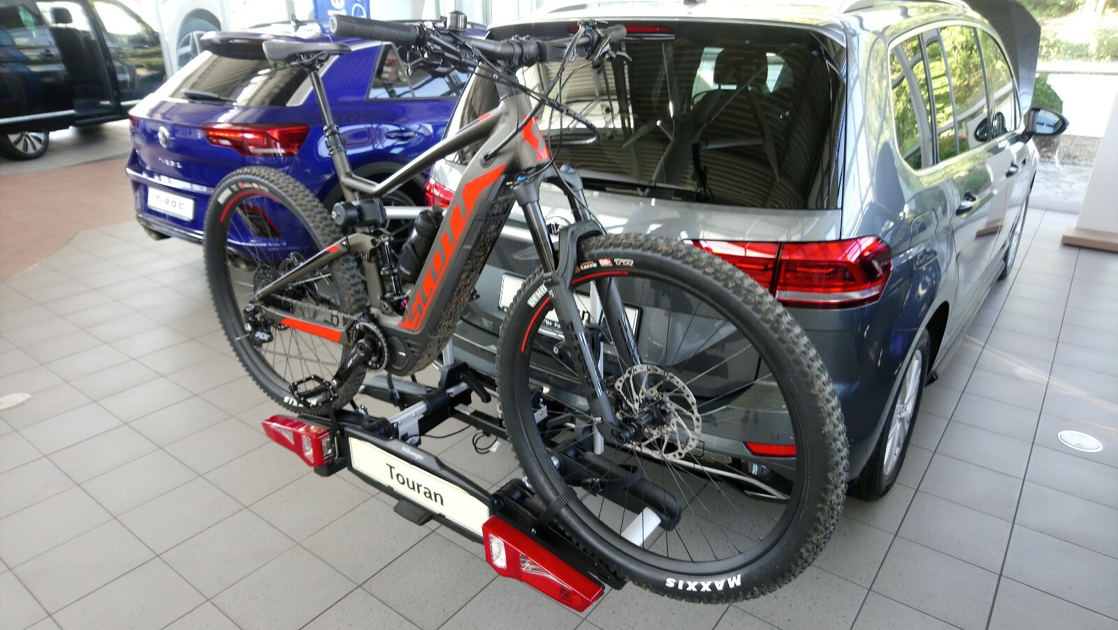 original VW Audi Uebler Typ i21 Fahrradträger für Anhängerkupplung 000071105J | eBay.de