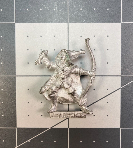 Warhammer WOOD ELF WAYWATCHER metal Elves Champion oldhammer citadel ...