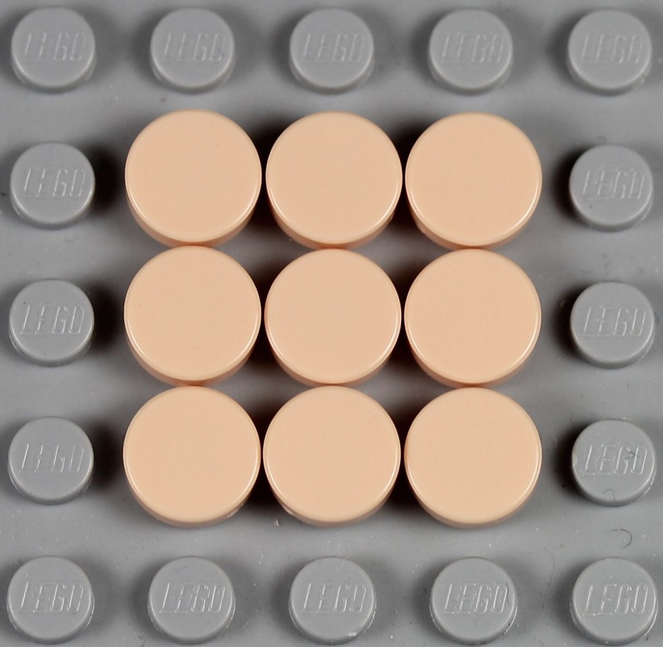 LEGO - 1x1 Round Tiles PICK YOUR COLORS - Smooth Finishing Plate Dots ...