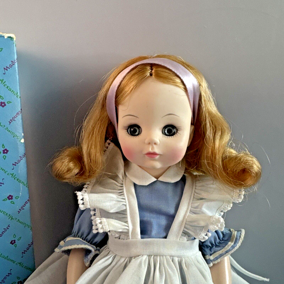 Madame Alexander Alice In Wonderland 13" Doll #1552 w/Box & Tag 1965 | eBay