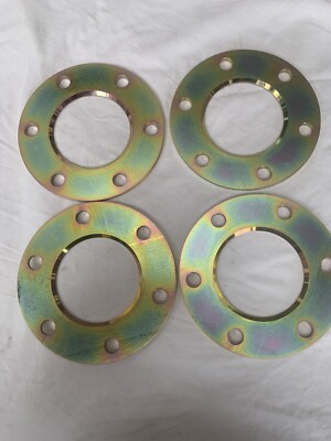 STEEL WHEEL SPACERS X4 NEW 6x130 PCD (84.1mm Bore)5mm To Fit Mercedes ...
