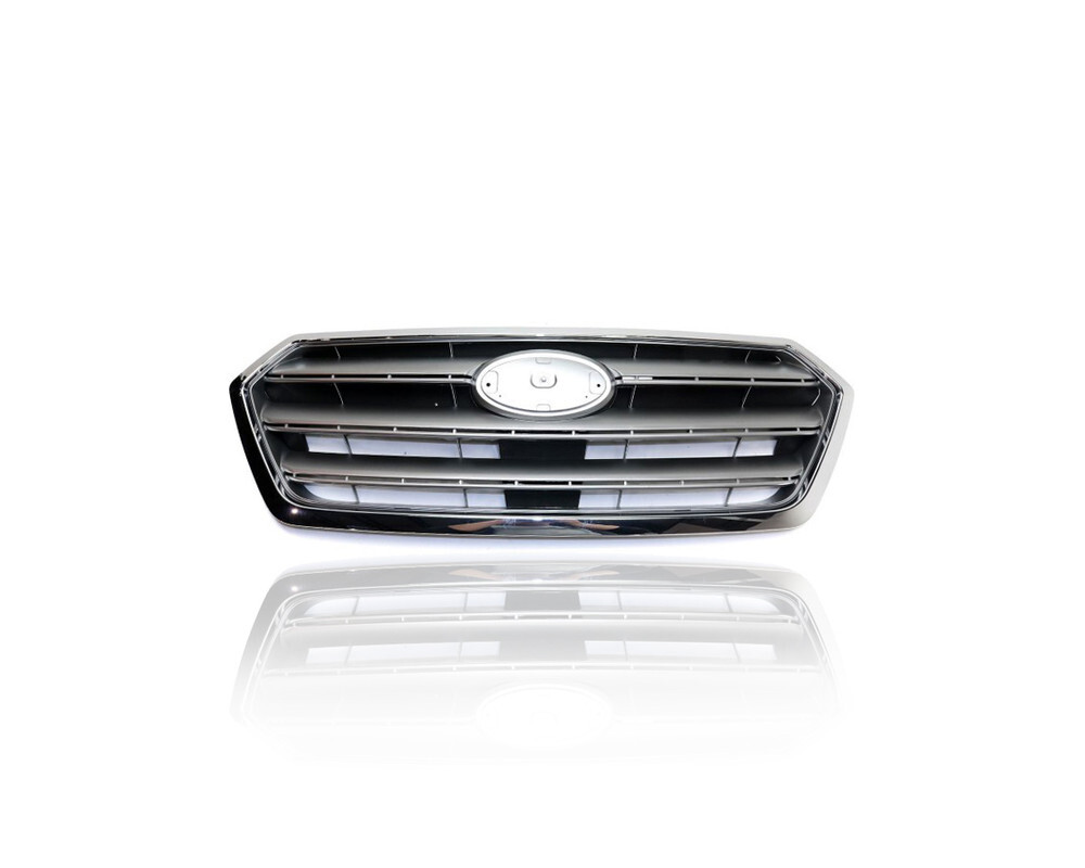 Grille for 15-17 Legacy Premium/Limited Upper Chrome Gray Black ...