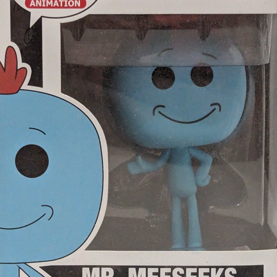 Funko Pop! Rick and Morty Mr. Meeseeks Animation Figure Toy Collectible ...