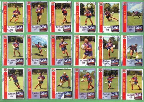 #T74. SET(25) 1997 ADELAIDE RAMS RUGBY LEAGUE SUPER LEAGUE CARDS | eBay