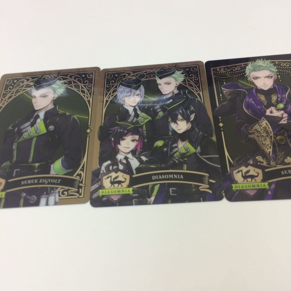 Twisted Wonderland Card Disney Lot Diasomnia 16 20 19 Pomefiore | eBay