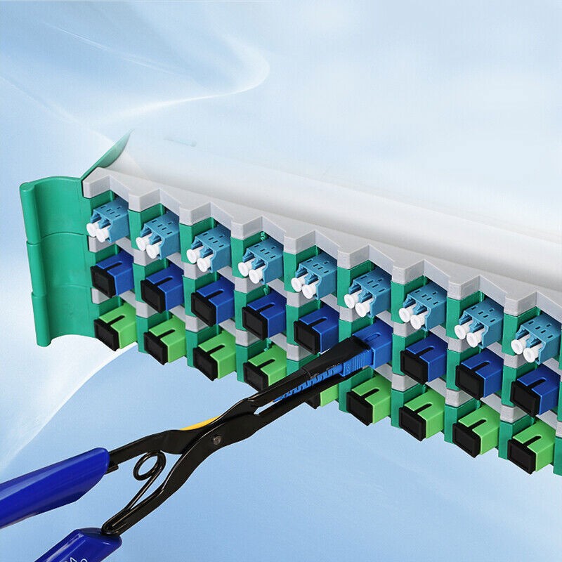 FTTH SC LC adapter clamp pliers fiber optic connector insertion removal tool % | eBay