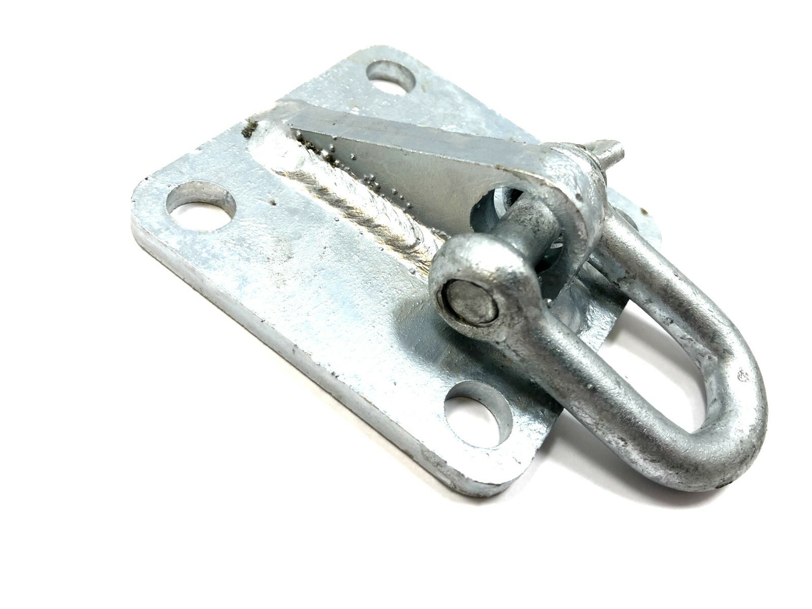 2 GALVANISED Universal Off Road 4 x 4 D Shackle Mounting Plates Made in ...