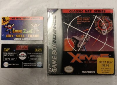 GBA-Xevious Classic NES Series (Game Boy Advance) SEALED W/BOX ...