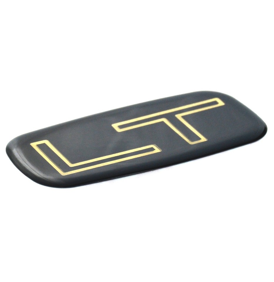 2X NEW LT Pillar Roof Side Body Emblem Badge Trim 99-07 15036136 Gold ...