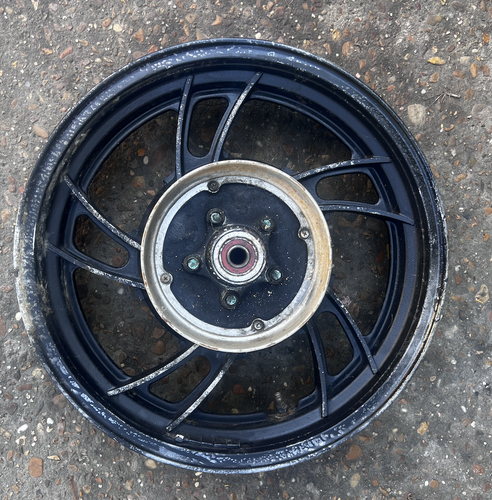 1983 Yamaha XJ750 XJ 750 Rear Wheel Rim Straight | eBay