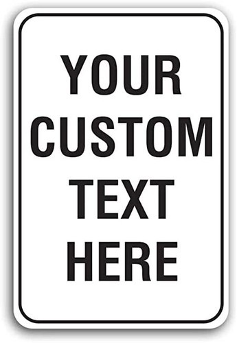 Custom Street Sign - Personalized Aluminum Sign - Custom Metal Sign ...