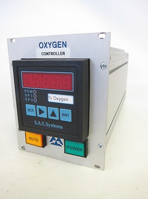 SAT Systems DPM72 O2 C O2C Oxygen Analyzer Rack Panel Mount DPM72O2C | eBay