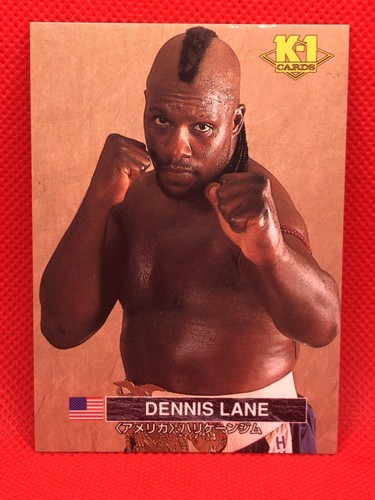 DENNIS LANE BANDAI K-1 FIGHTERS 1997 Trading cards No.46 very rare | eBay