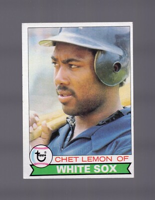 CHET LEMON WHITE SOX TOPPS BASEBALL CARD 1979 | eBay