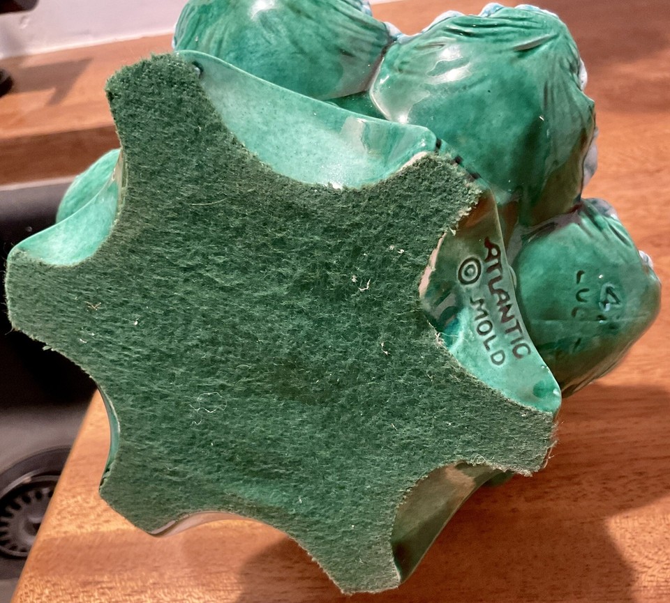 70S RARE, ATLANTIC MOLD NATIVITY SCENE INSIDE CHRISTMAS TREE MOLD | eBay