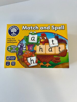 Orchard Toys Match and Spell Game Complete | eBay