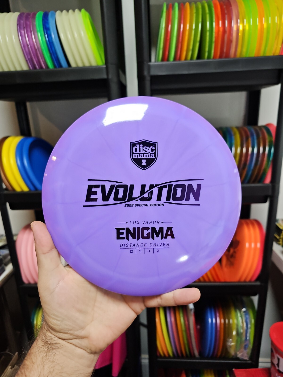Discmania 2022 Special Edition 174g #1 Lux Vapor Enigma Disc Golf ...