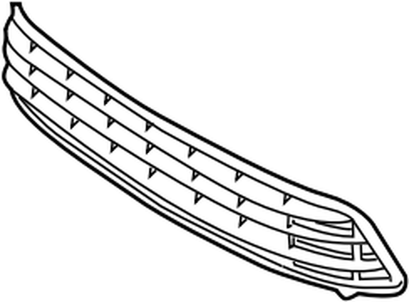 53112-76040 Toyota Grille, radiator, lower no.1 5311276040, New Genuine ...