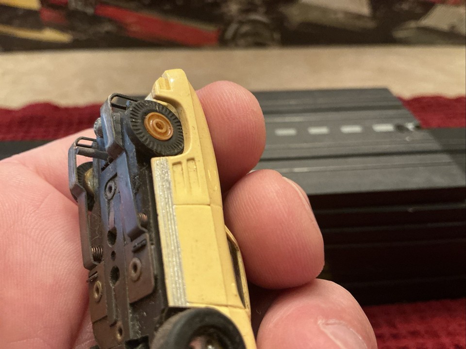 Vintage Aurora T- Jet HO Scale Yellow 1963 Corvette Split Window Slot ...