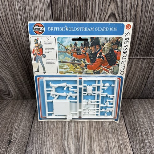 1970s Airfix 54mm - 1815 British Coldstream Guard - figure kit 01551-6 ...