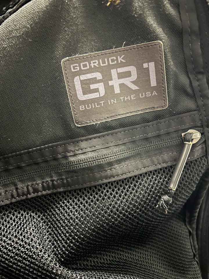 GORUCK GR1 (Black) MADE IN USA 26 Liter (Pre-Owned) | eBay
