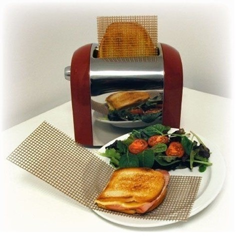 Reusable Mesh Toast Bags Toastie Sandwich Pockets Toaster Toasty ...