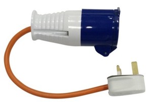 Camping & Travel 230V UK Main Hook Up Adapter Plug - Caravan, Boat ...
