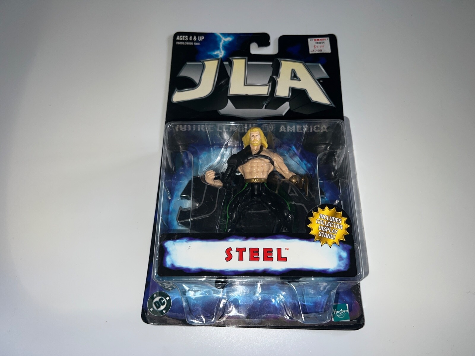 Aquaman MISPRINT w/ STEEL JLA DC Kenner 1998 Justice League of America ...