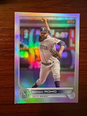 2022 Topps Update Sergio Romo #US322 Rainbow Foil Seattle Mariners | eBay