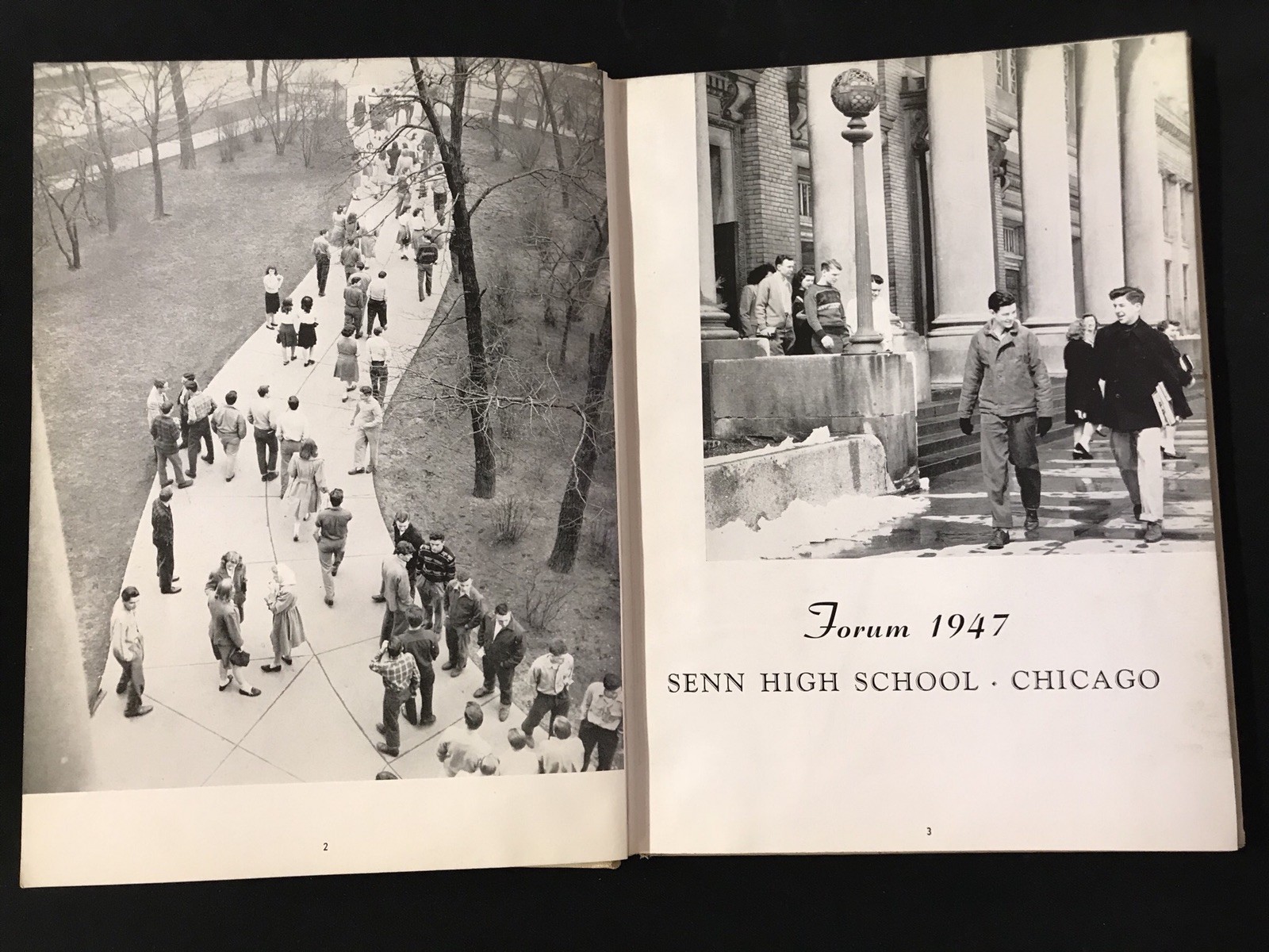 Forum 1947 Senn High School.Chicago Yearbook | eBay