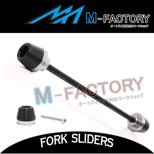 TITANIUM Racing Front Axle Fork Sliders Fit Suzuki V-STROM DL1000 14-16 ...
