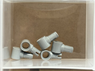 LEGO Parts - Light Bluish Gray Technic, Pin with Pin Hole - No 15100 ...