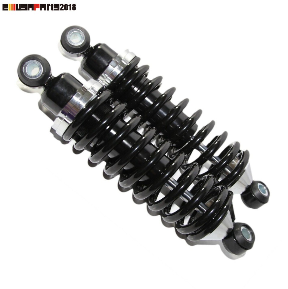 Universal Rear Street Rod Coil Over Shock SET Black w/350 Pound Coated ...