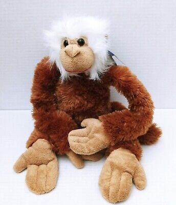 Kellytoy Monkey Plush 24" Stuffed Animal Toy Vintage Adjustable Arms ...