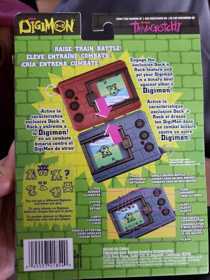 2019 Digimon Digivice 20th Anniversary Edition English Virtual Pet | eBay