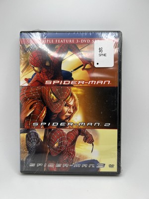 Spider-Man Triple Feature (DVD) New Toby Maguire, Rios/holes In ...